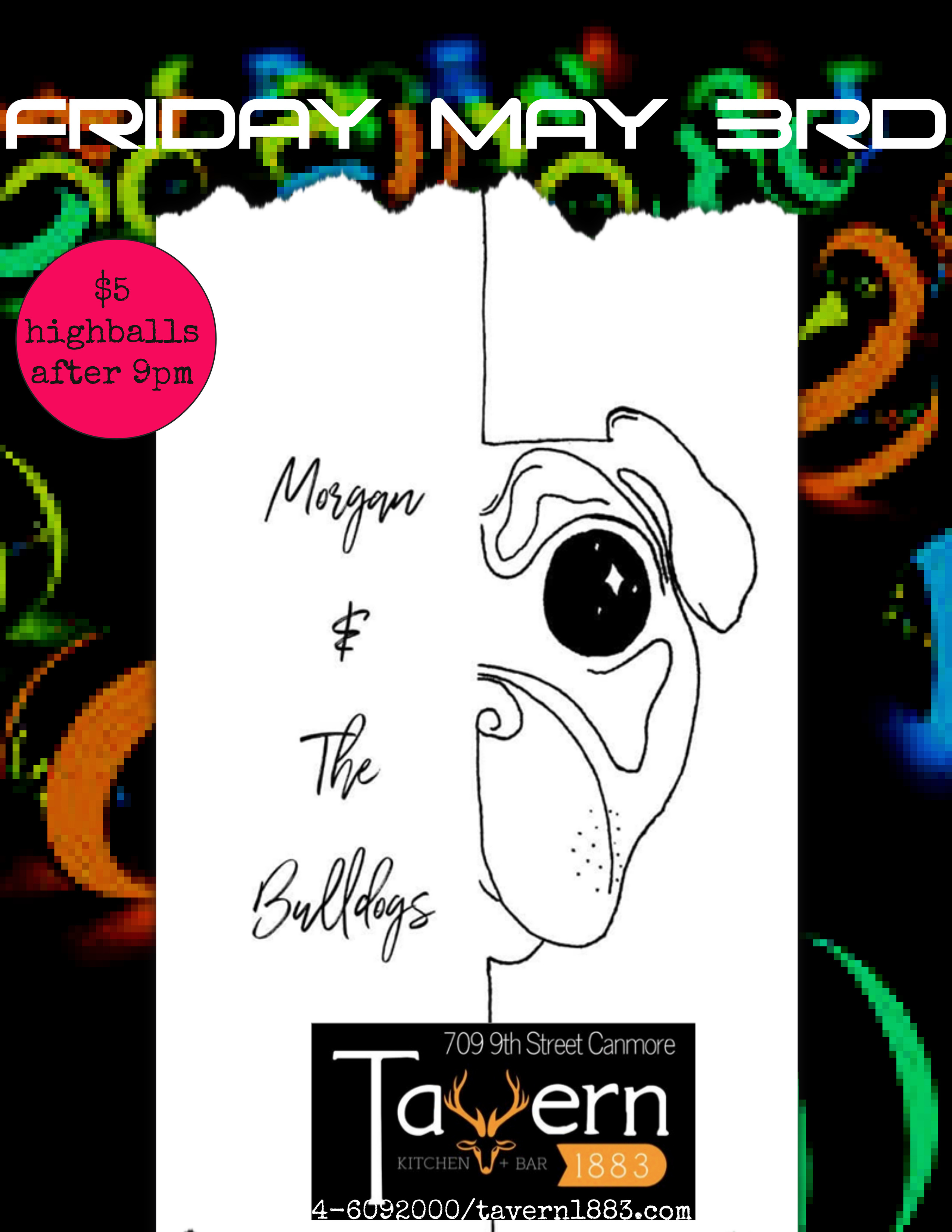 Morgan & The Bulldogs LIVE MUSIC -Tavern1883 - Visit Downtown Canmore